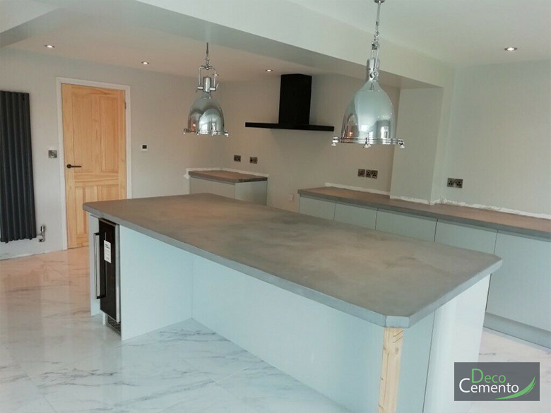 #1 Microcement Kitchen Ideas | Microcement Kitchen Surfaces London ...